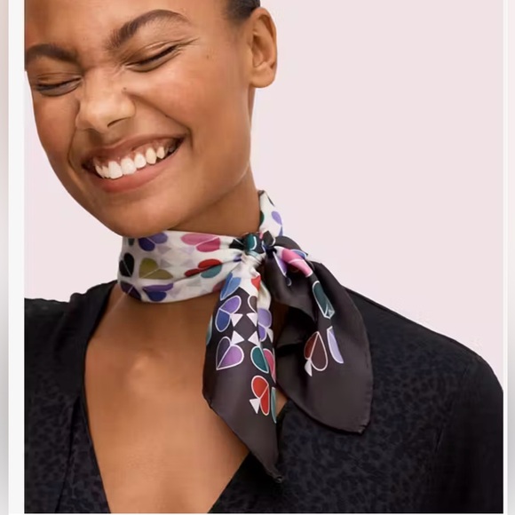 kate spade | Accessories | Kate Spade Spade Wall Square Bandana | Poshmark